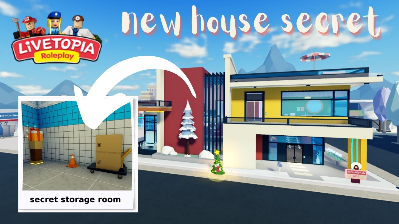 NEW SECRET STORAGE ROOM IN NEW HOUSE IN LIVETOPIA // UPDATE 86 ...