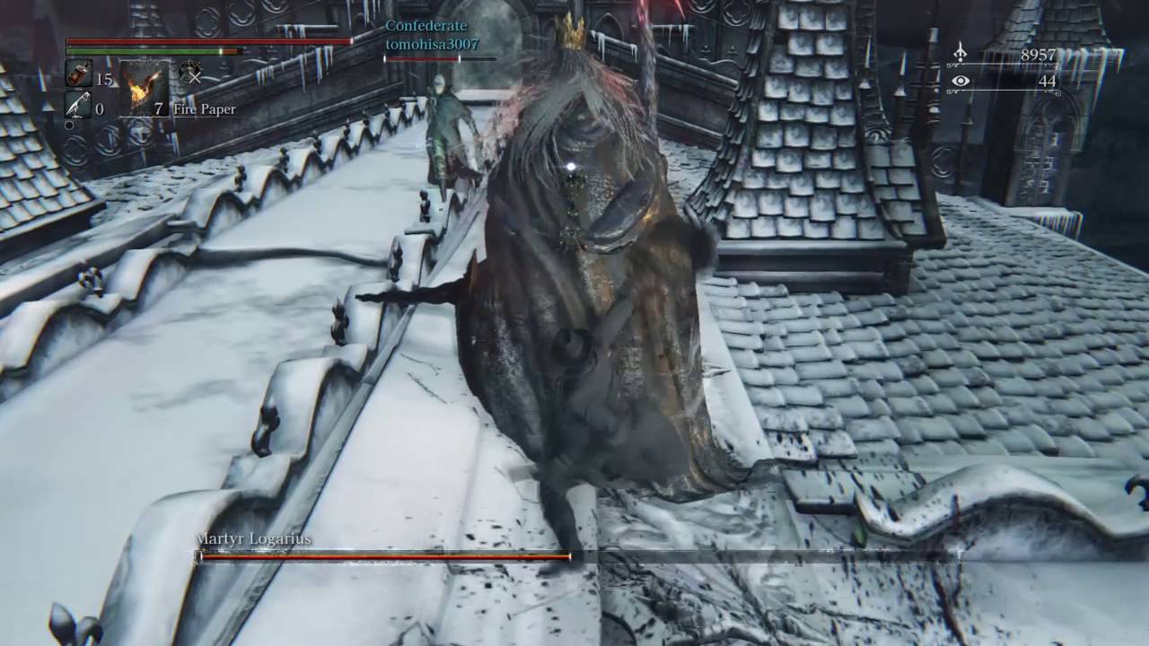 Bloodborne™ Cainhurst castle Boss fight gameplay - YouTube