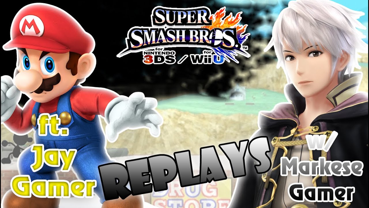 Super Smash Bros. Wii U: Replays ft. Markese Gamer & JayGamer - YouTube