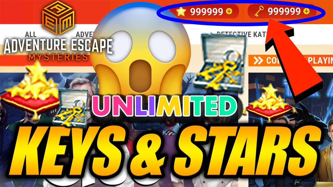 Adventure Escape Mysteries Hack | Unlimited Free Keys & Stars!! - YouTube