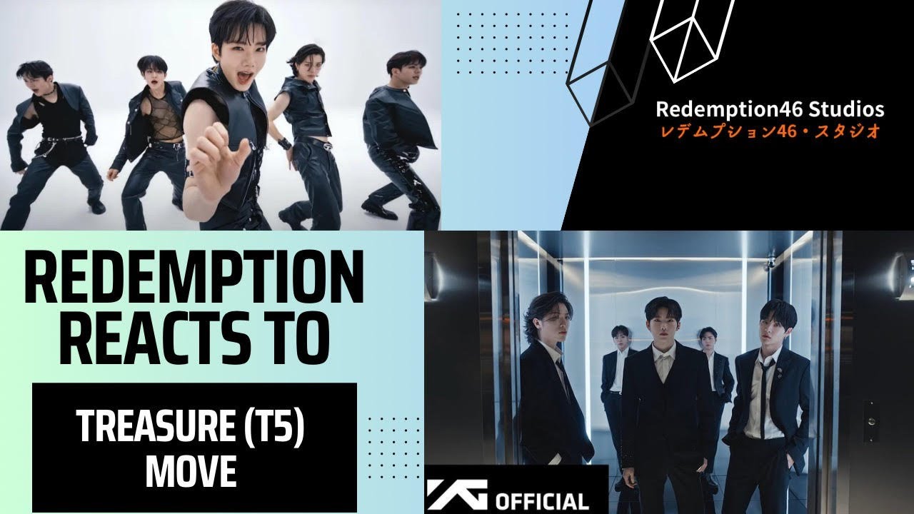 TREASURE - 'MOVE (T5)' (Redemption Reacts) - YouTube