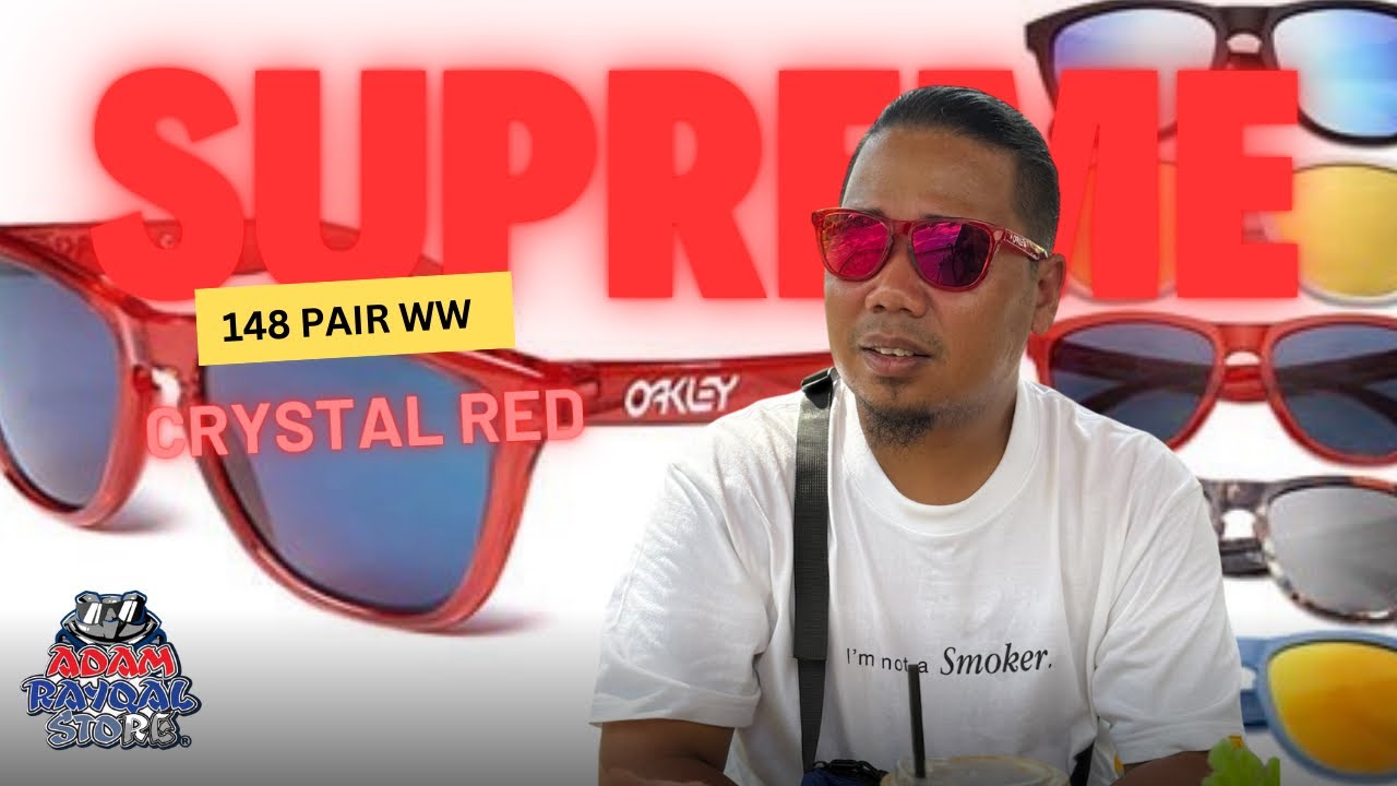 SUPREME CRYSTAL RED FROGSKINS - YouTube