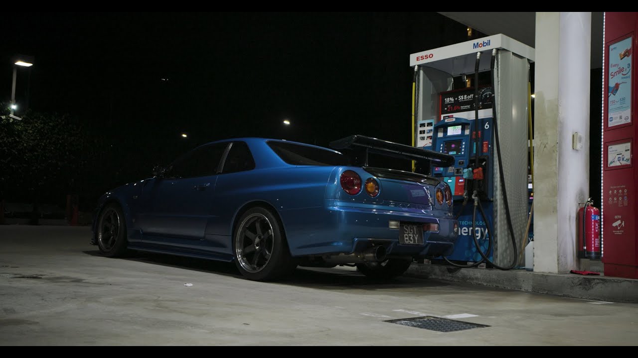 Bayside Blue Skyline R34 GTR Trying to find Chiam Benjamin is like Need ...