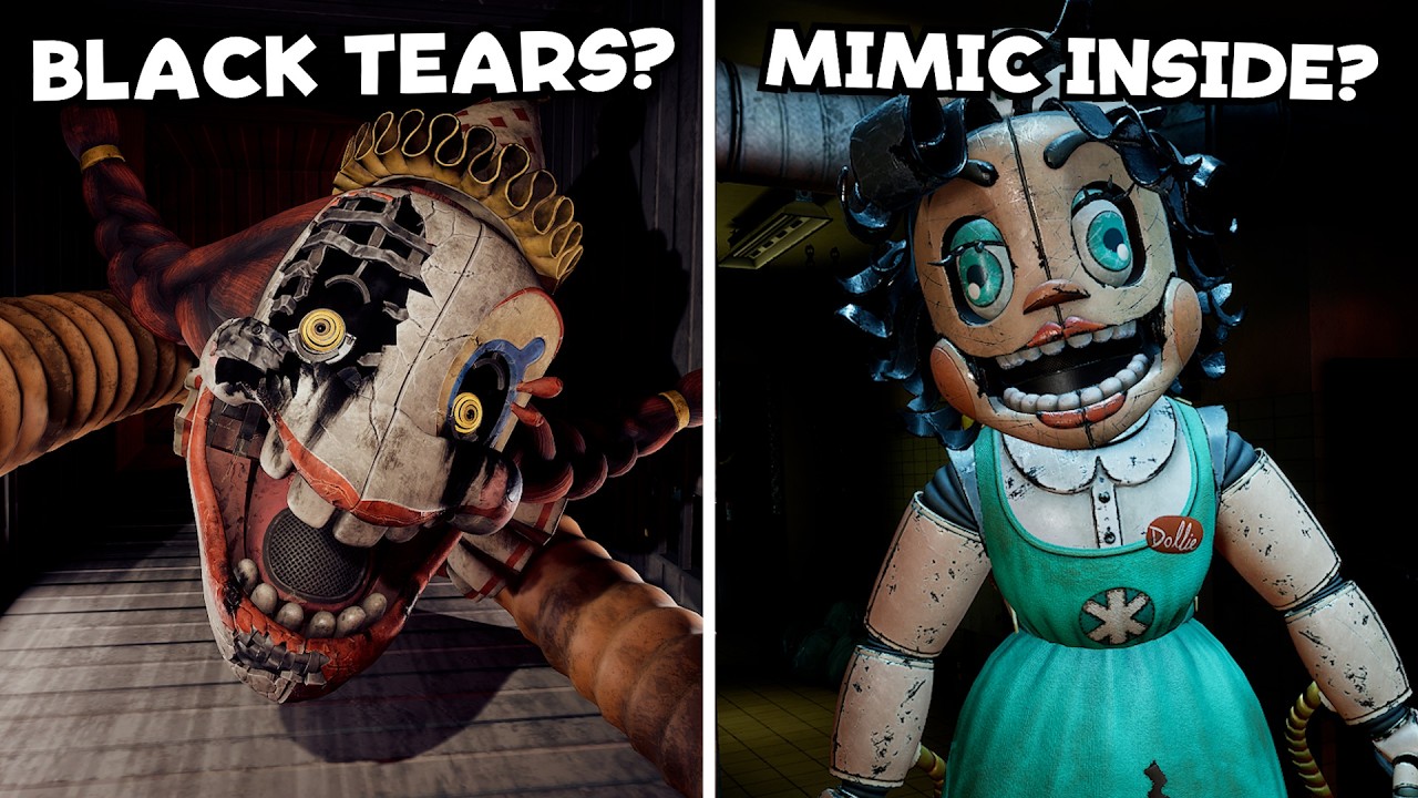 Analyzing FNAF: Secret of the Mimic Animatronics Up Close (Hidden Model ...