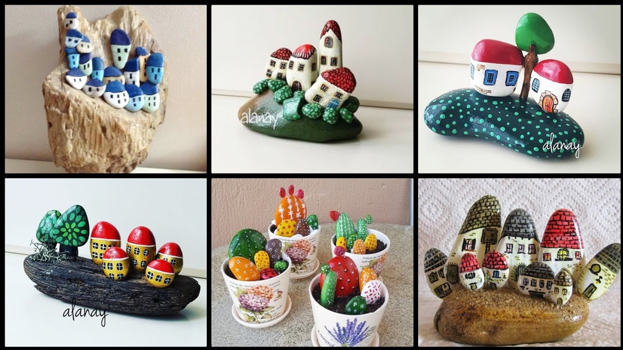 Fabulous Stone Painting Projects||Creative Awesome Pebbles Stone ...