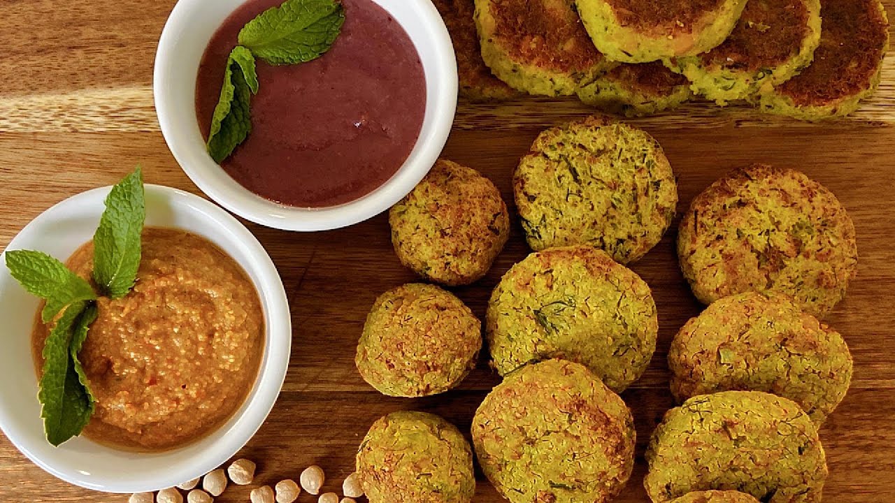 Middle Eastern Vibes with a Twist: Air Fryer Falafel & Grape Chutney # ...