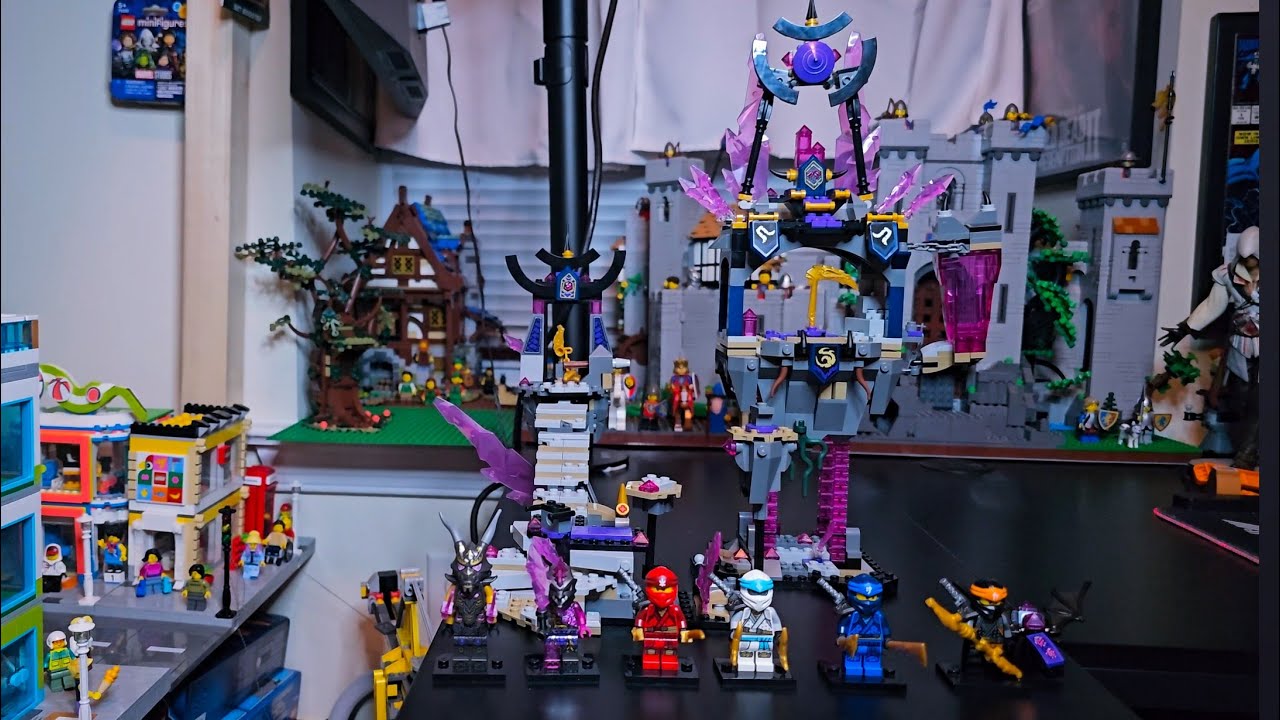 Adding the Lego Ninjago Crystal Temple to the Nightmare Realm! - YouTube