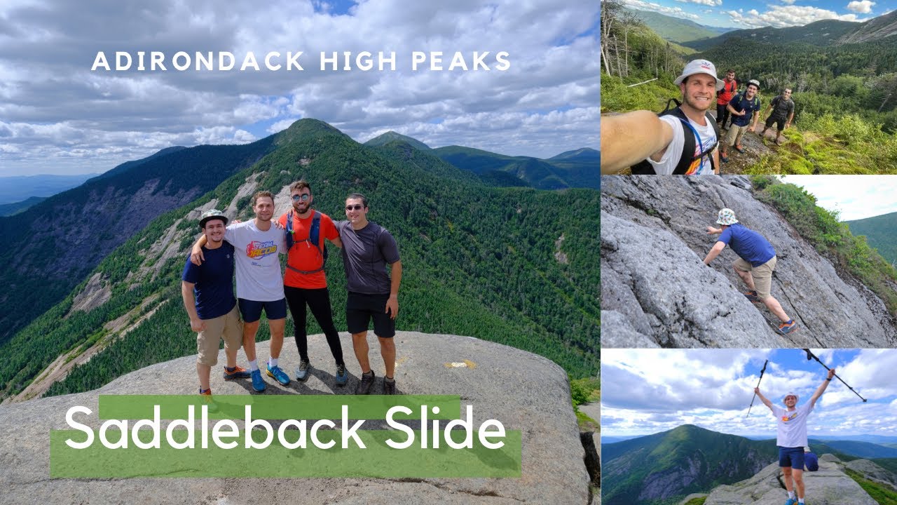 Saddleback Slide! + Basin and Haystack; Favorite Hike yet! - YouTube