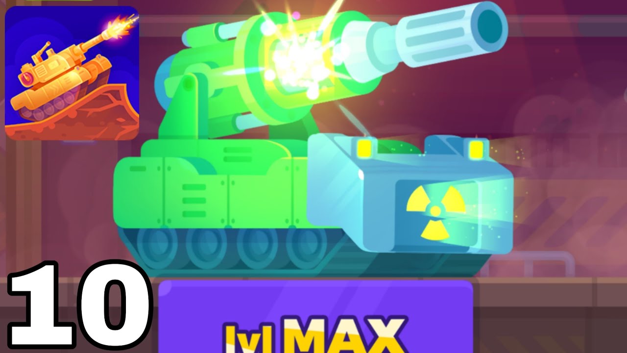 Tank Stars ATOMIC MAX Level | Part 10 - YouTube