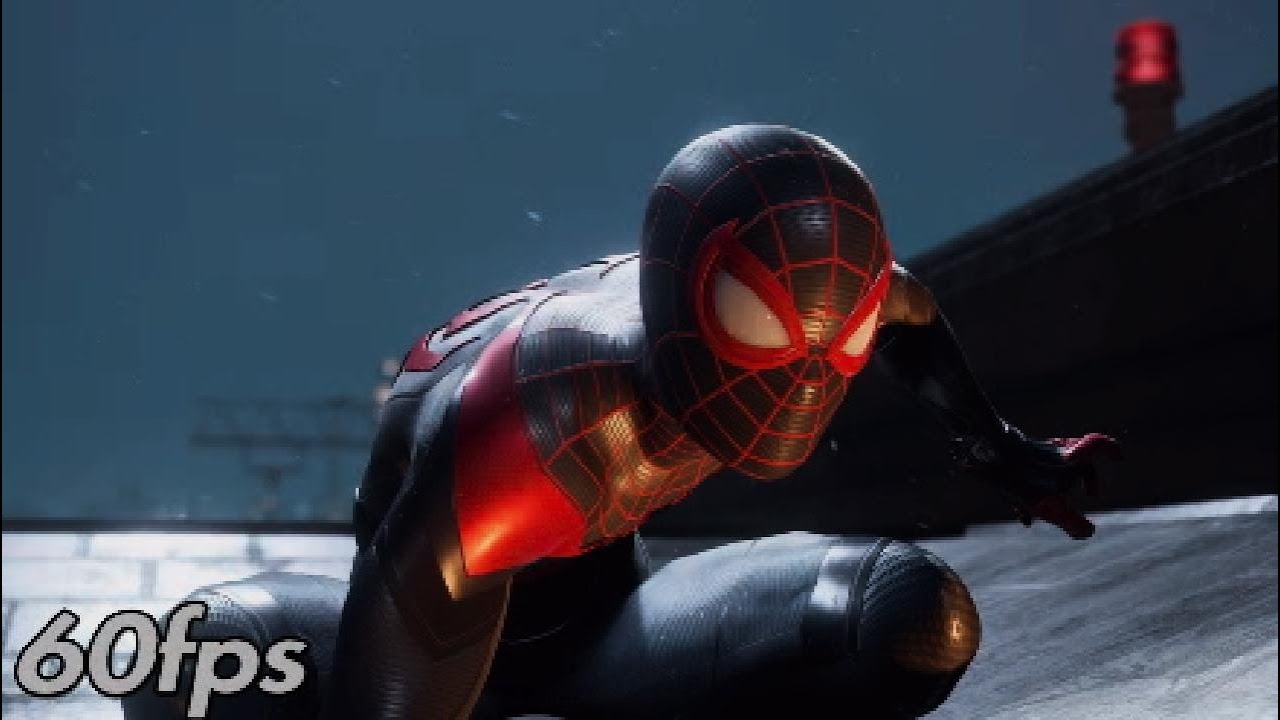 Marvels Spider-man Miles Morales - Bridge scene - [60fps] - YouTube