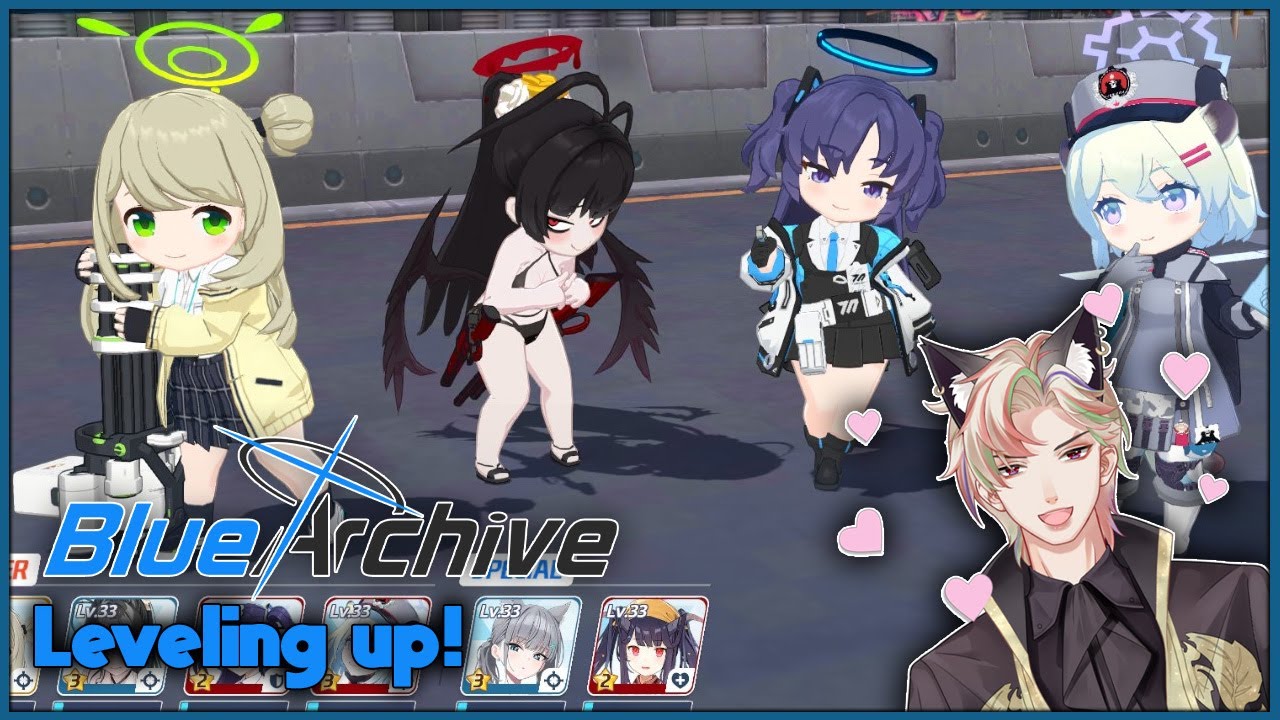 [Blue Archive] #3 - Leveling up! - YouTube