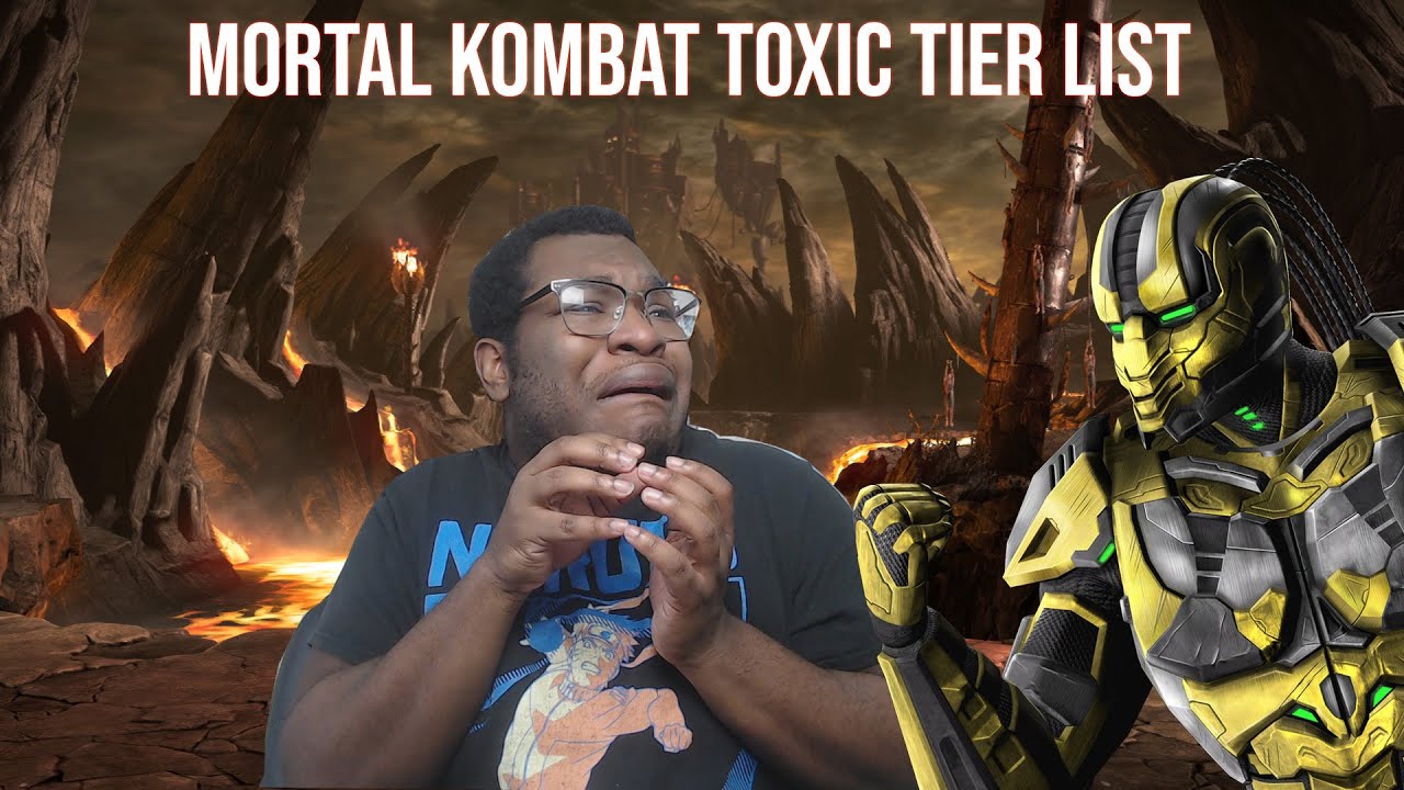 The Toxic Mortal Kombat Character Tier List - YouTube
