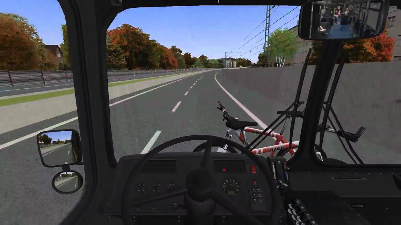 OMSI 2 - Winsenburg M3 D60LF(S50EGR/B500R6) Bike Rack Fun! - YouTube