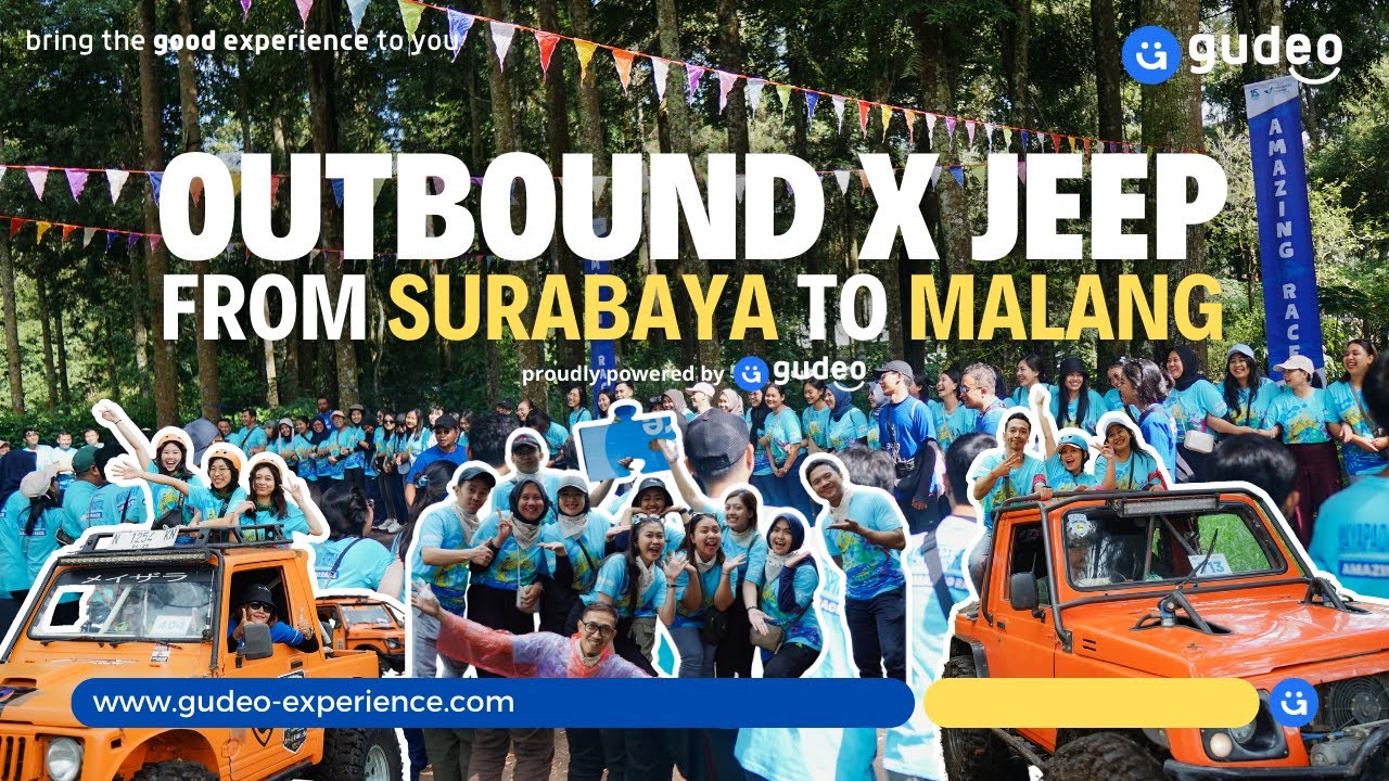 JEEP & OUTBOUND DI COBAN RONDO: POST TO POST GAMES-NYA AMAZING! - YouTube