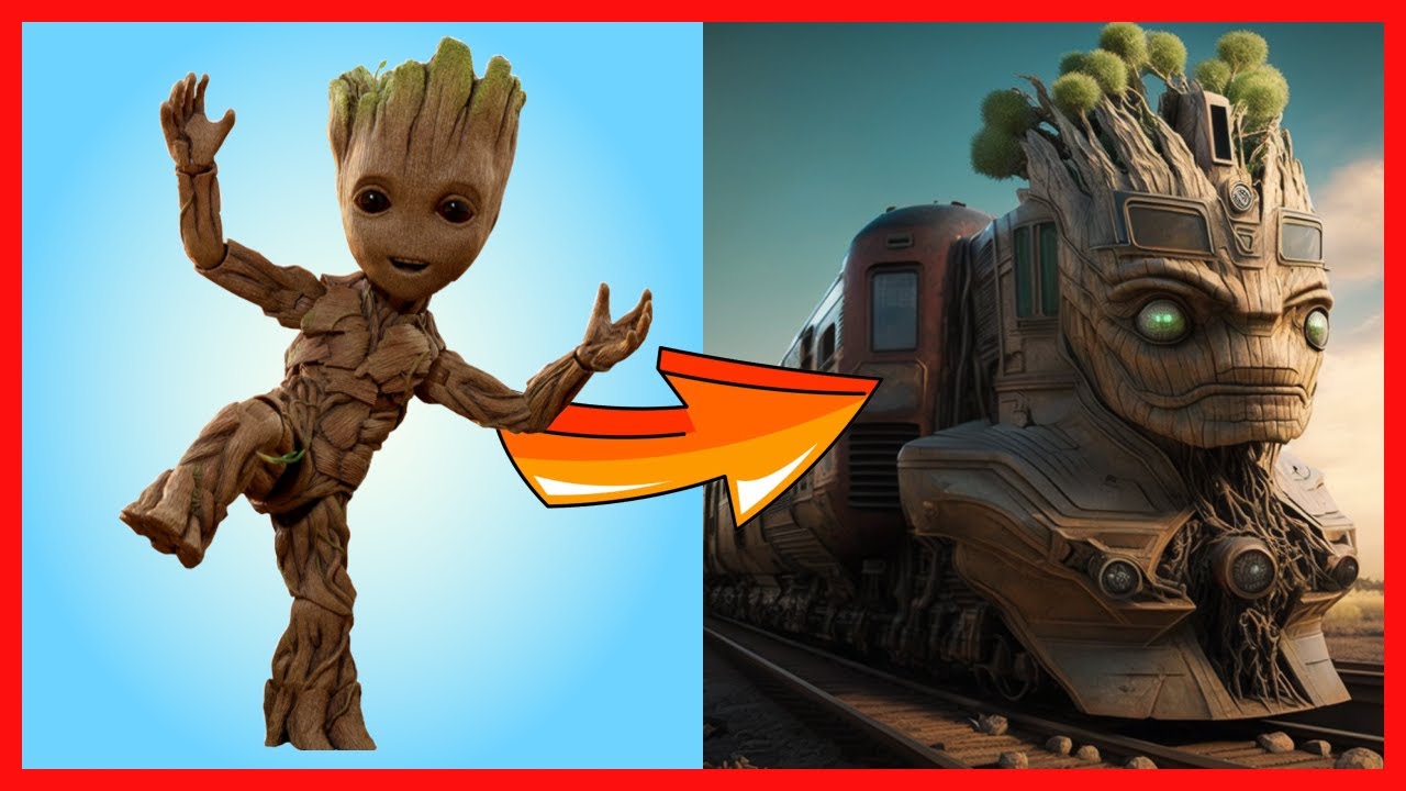 AVENGERS TURNED INTO TRAINS | All Characters Super | Heroes from Marvel ...
