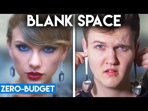 TAYLOR SWIFT WITH ZERO BUDGET! (Blank Space PARODY)
