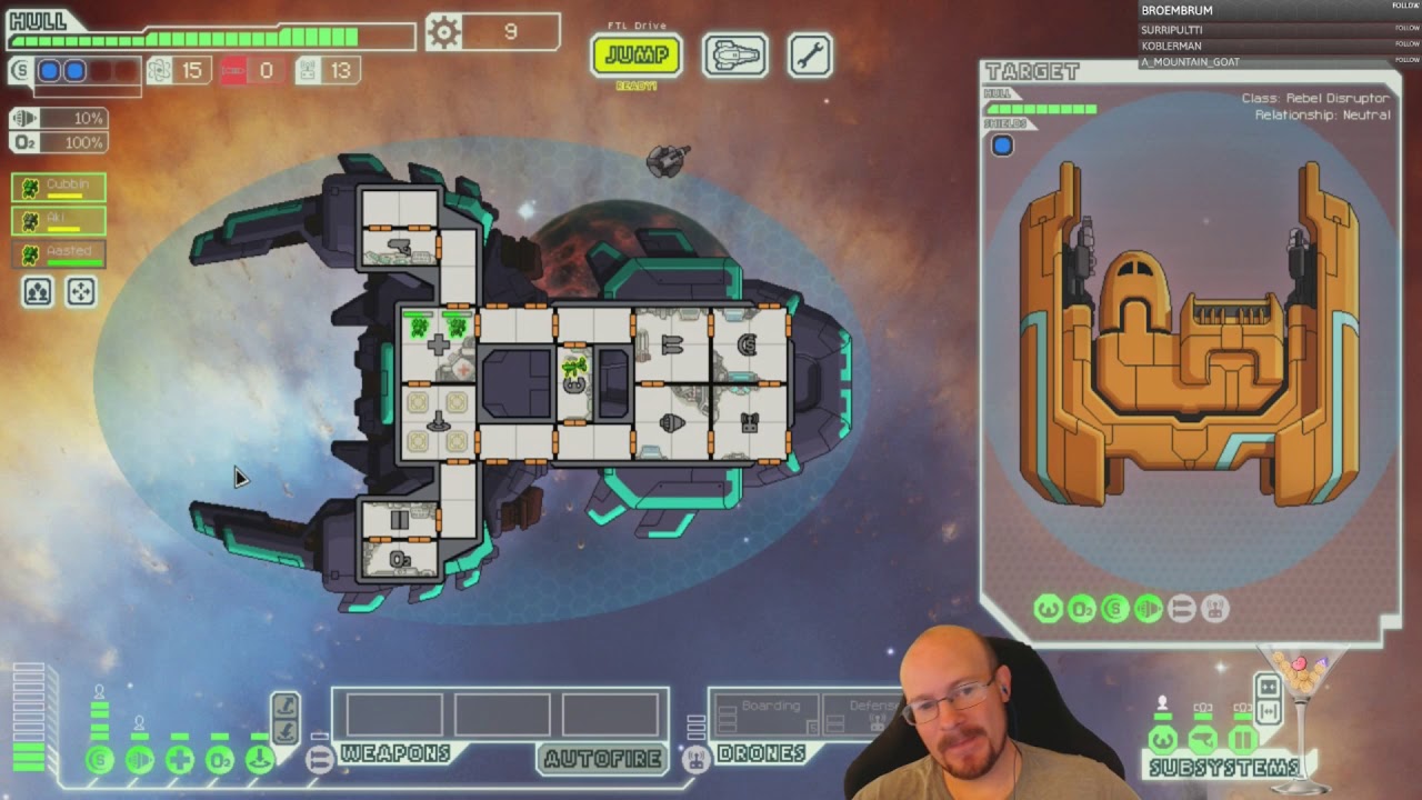FTL Hard mode, WITH pause, Mantis B "As Intended" 2nd try! - YouTube