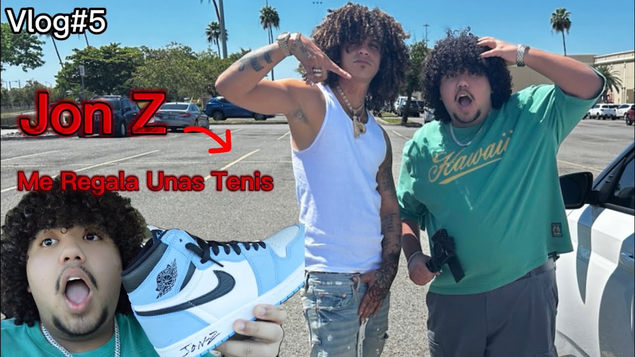Conocí A Jon Z 😱 Vlog#5 @JonZmenTV - YouTube