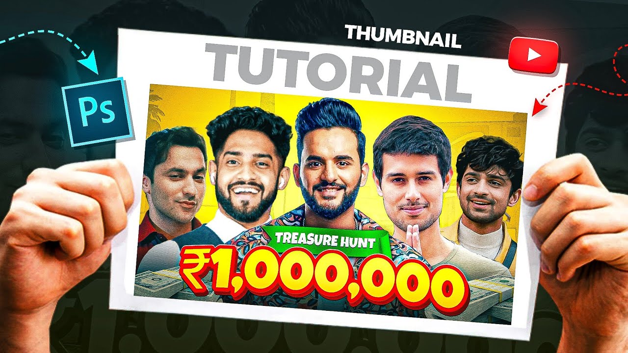 How to Make Treasure Hunt Thumbnail like Fukra Insaan in Mobile🤫 ...
