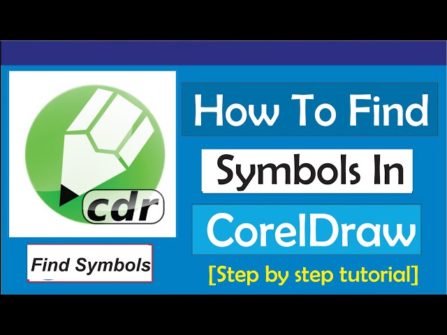 How To Insert Icons In Coreldraw