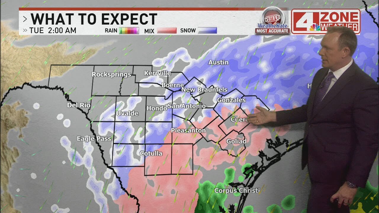 WINTER STORM WARNING | Snow/sleet/freezing rain through tomorrow ...