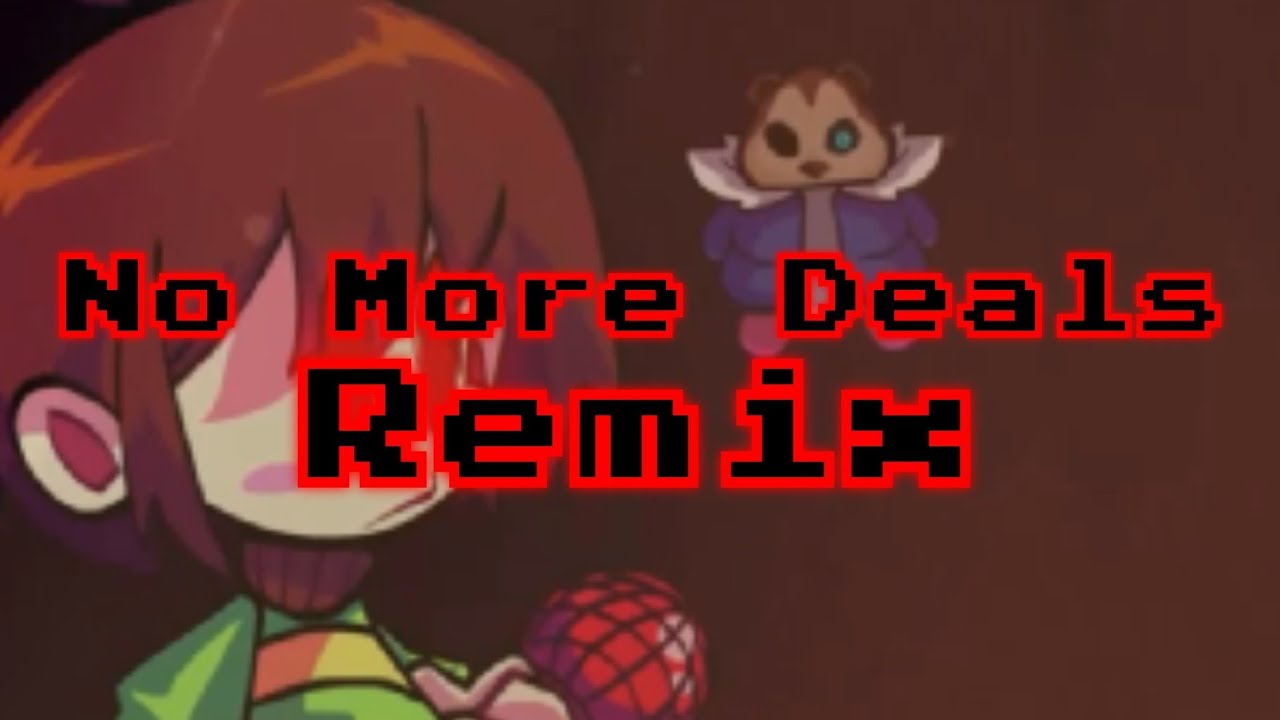 (FNF, Skeleton Bros. V2) Vs. Chara, No More Deals Remix (looped) - YouTube