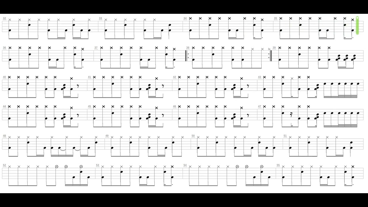 No Association + Silverchair + Drum only + Drum tab - YouTube