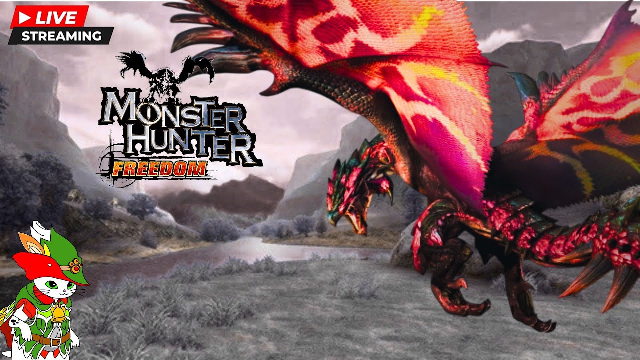 FINDING RATHALOS RUBY 😺 | Monster Hunter Freedom | Gameplay 2025 - YouTube