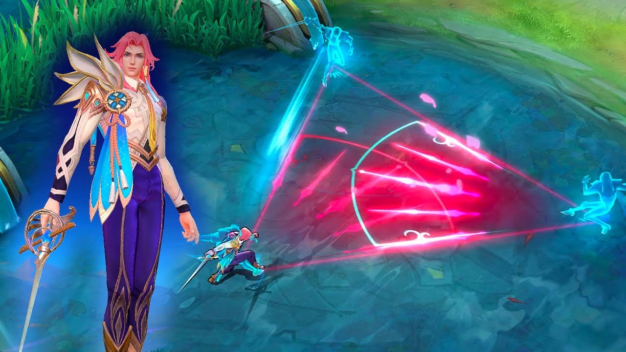 Lancelot New Marquess of Blades MLBB Skin Spotlight - YouTube