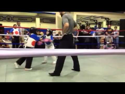 Maya's First Muay Thai tournament
