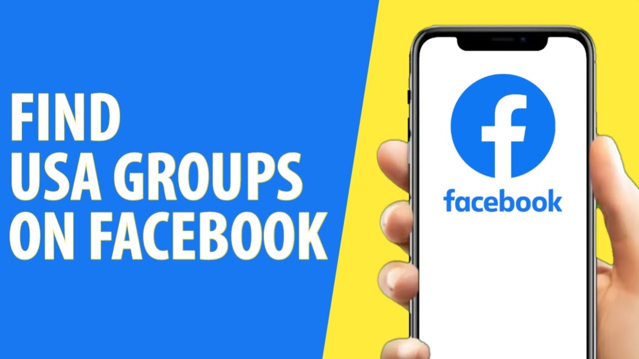 How to Find USA Groups on Facebook (Easy) - YouTube