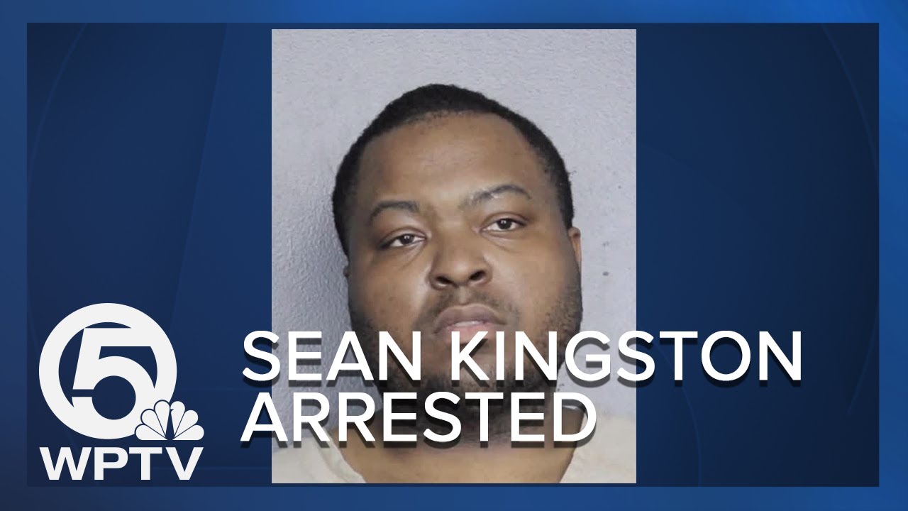 Singer Sean Kingston booked into Broward County jail following arrest ...