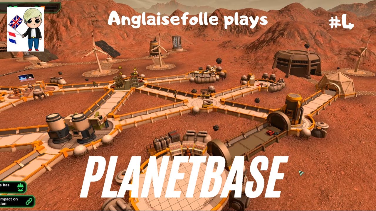 Planetbase First Planet Part 4 BOTS AND GUNS - YouTube