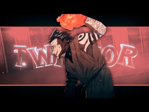 Ryomen Sukuna manga animation twixtor for editing