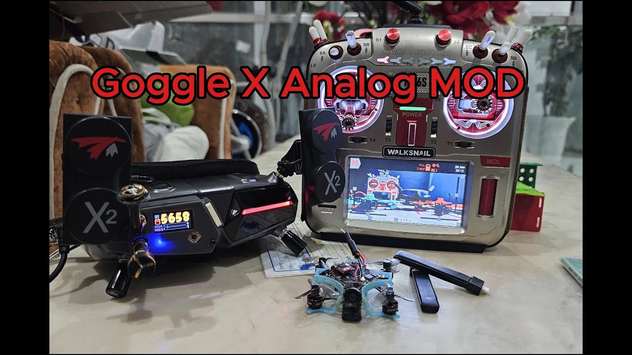 Finally, the best analog mod for Walksnail goggle X! - YouTube