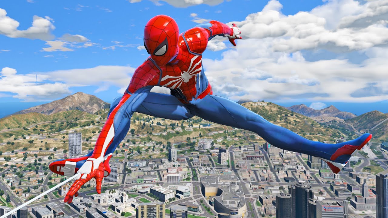 GTA 5 Spider-Man PS4 VS Criminals Gameplay Ep.8 - YouTube
