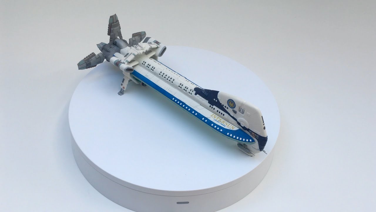 Moebius Models Colonial One 1/350 360° View (from Battlestar Galactica ...