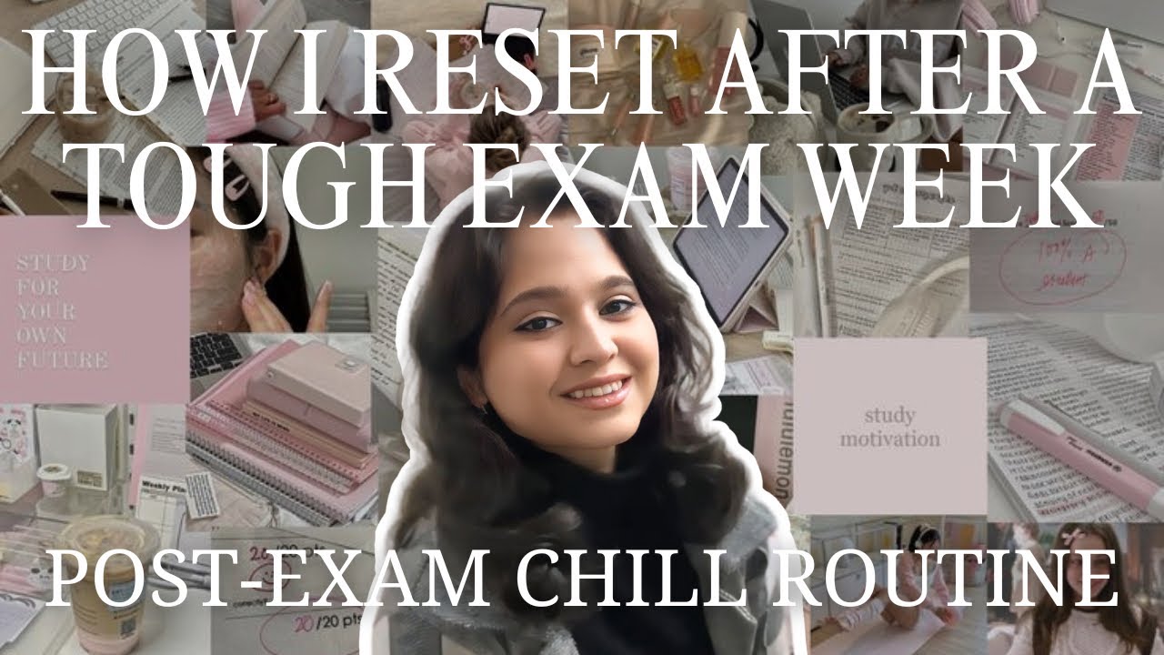 HOW I RECHARGE AFTER EXAMS 🌷 ☁️🫧 | Easy Ways to Relax After Exams ...