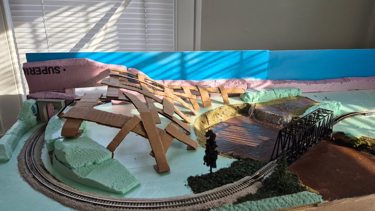 N Scale Great Northern Layout Update 1/19/25 - YouTube