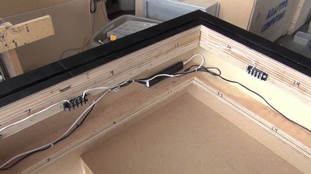 Cube Cabinet 16x16x16 led cube - YouTube