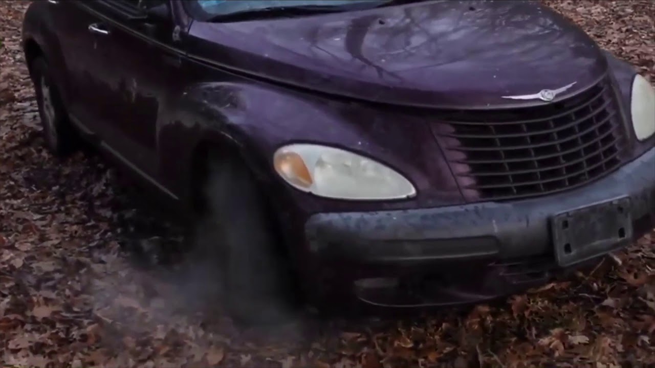 Destroying the PT Cruiser!!! - YouTube