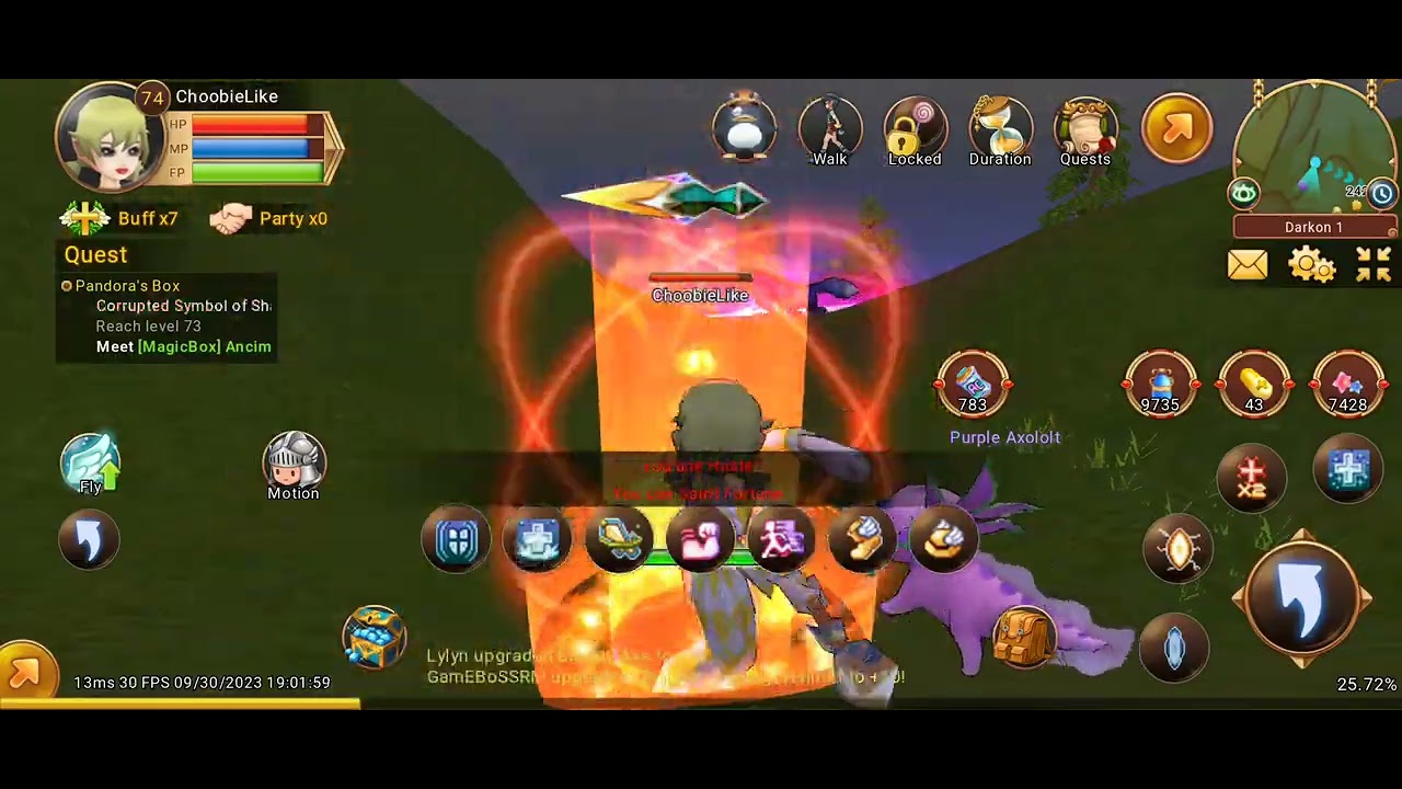 73 Pandora's Box《Flyff Universe》PK Event Server - YouTube