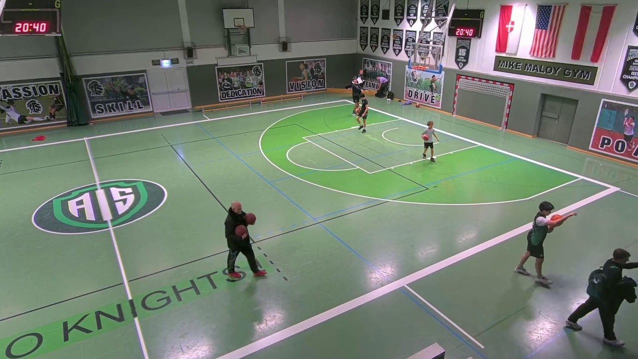 AIS Basketball: MS Boys B vs VIS & Varsity Boys vs Vienna United - YouTube