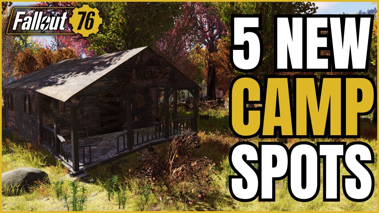 5 AWESOME New Spots! | Fallout 76 Best Camp Locations - YouTube