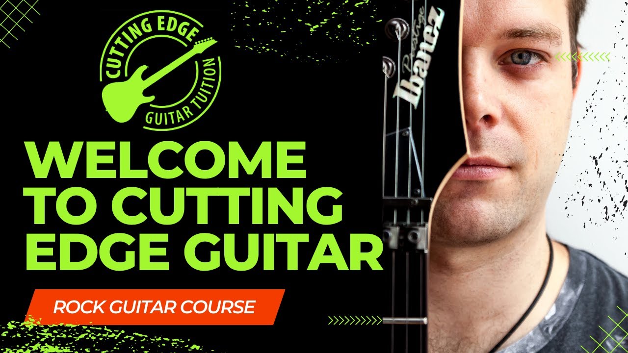 CUTTING EDGE ROCK GUITAR COURSE (online lessons) - YouTube