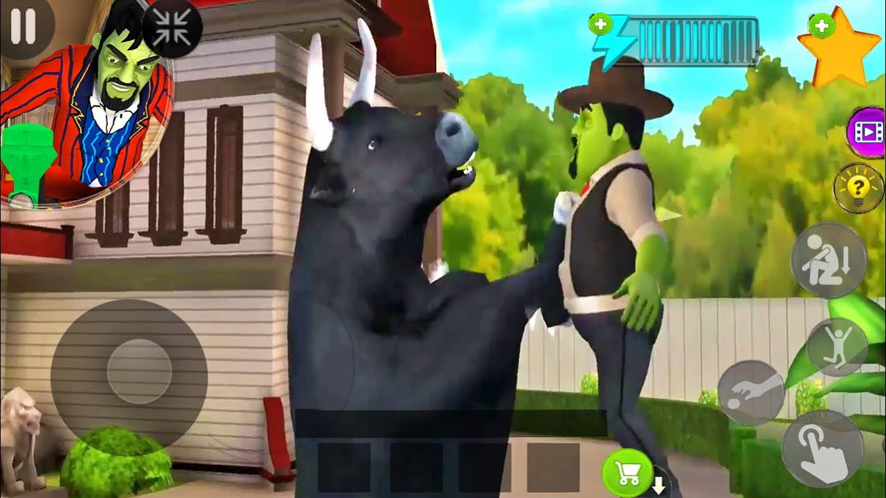 Scary Stranger 3D - Bull Prank (Android,iOS) - YouTube