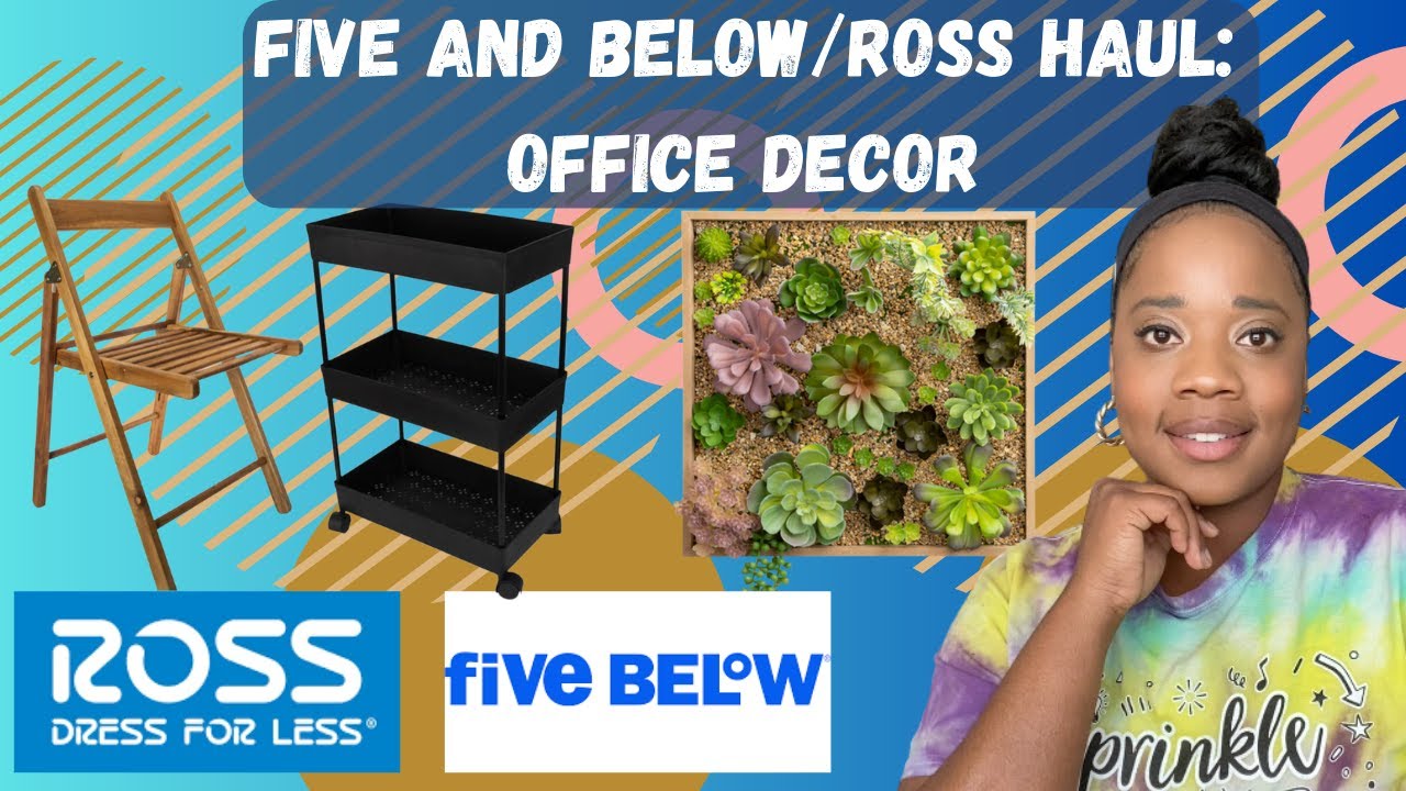 Five and Below:Ross Hau l| Office Decor - YouTube