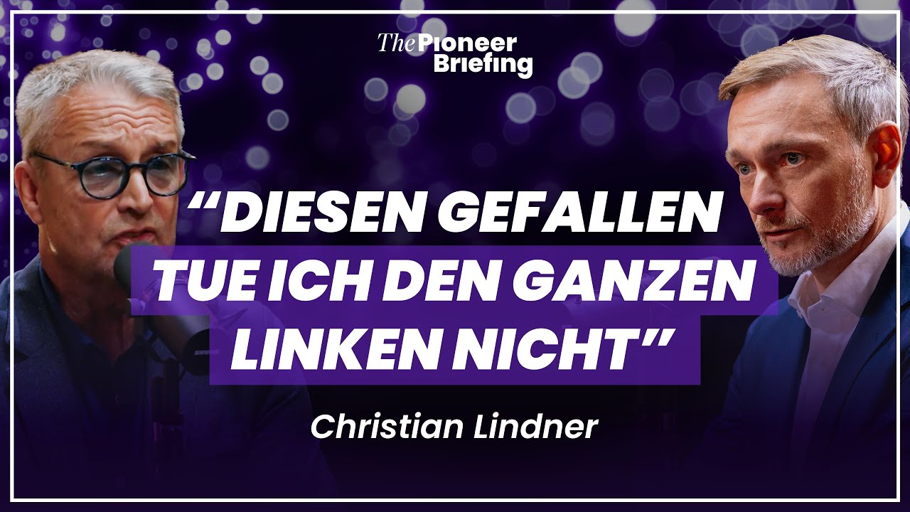 Ampel vor dem Aus? Christian Lindner im Gespräch mit Gabor Steingart ...