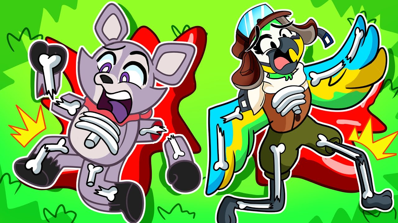 RAMBLEY AND MOLLIE BREAK THEIR BONES in ROBLOX! - YouTube