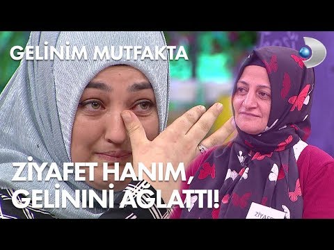 Ziyafet Hanım, gelinini ağlattı!